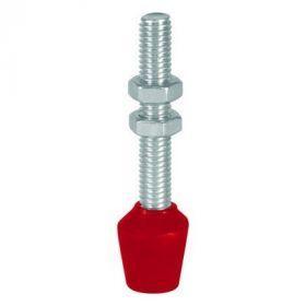 431208-M Flat-Tip Bonded Neoprene Spindle – Destaco Clamps
